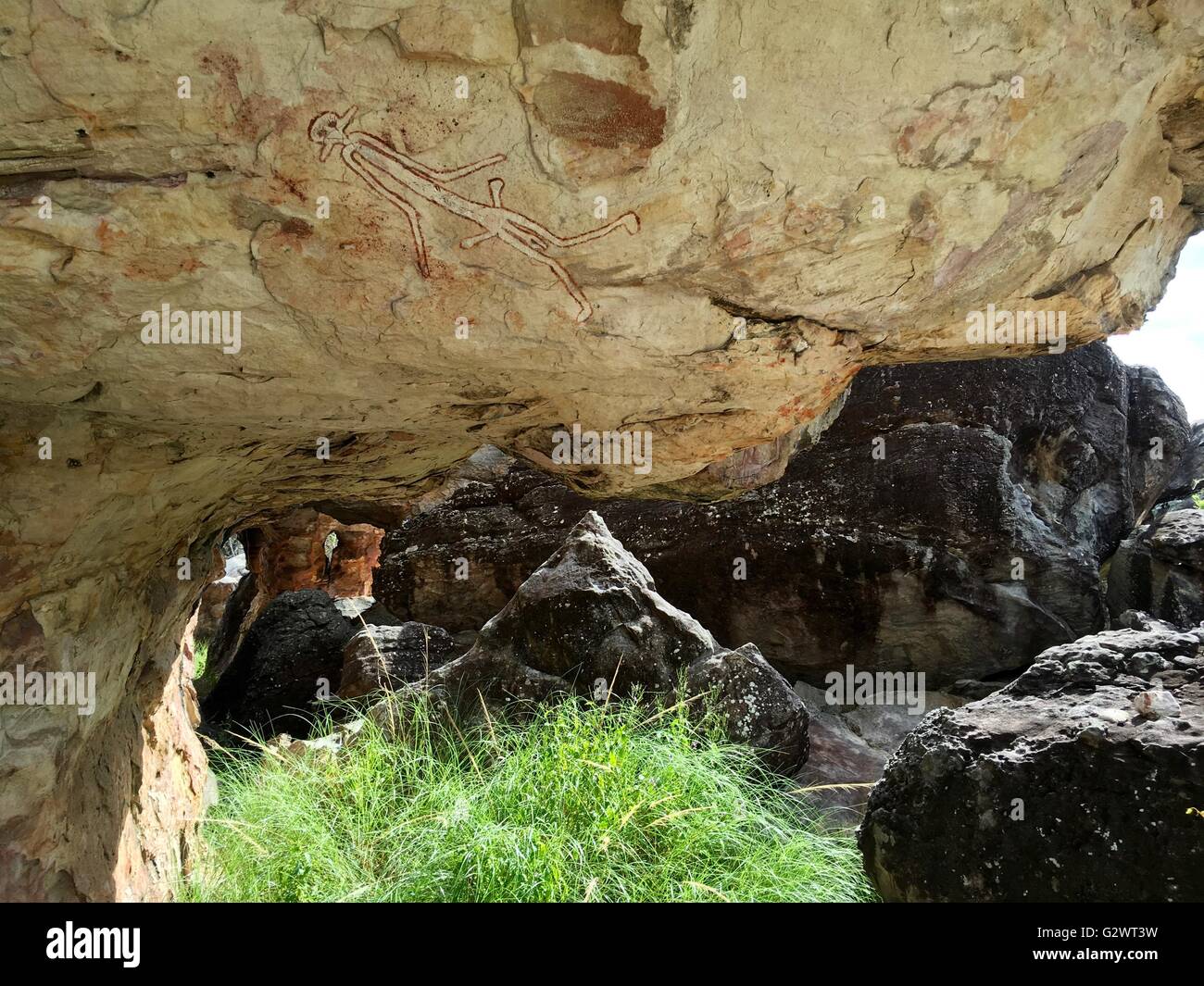 Ancient cave painting australia hi-res stock photography and images - Alamy