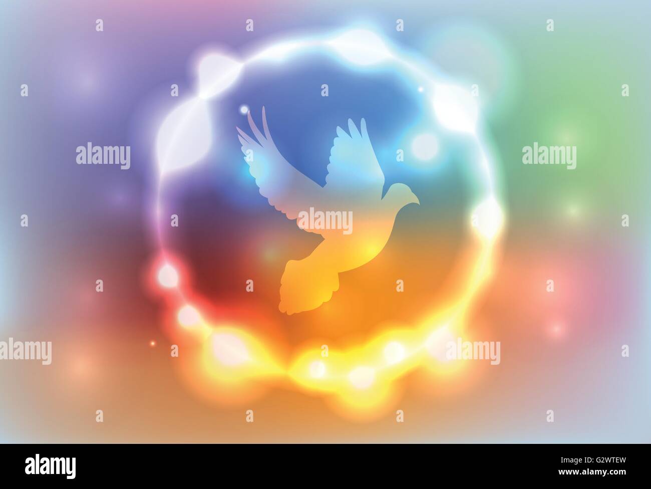Surrounded by glowing Stock Vector Images - Alamy