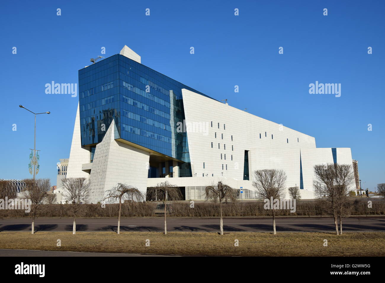 Museum of National History in Astana, Kazakhstan Stock Photo - Alamy