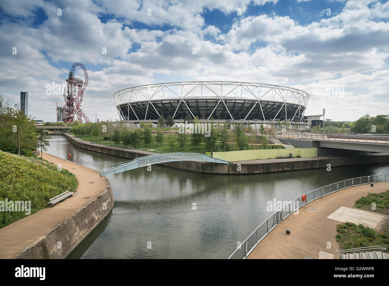 London stadium stratford hi-res stock photography and images - Alamy