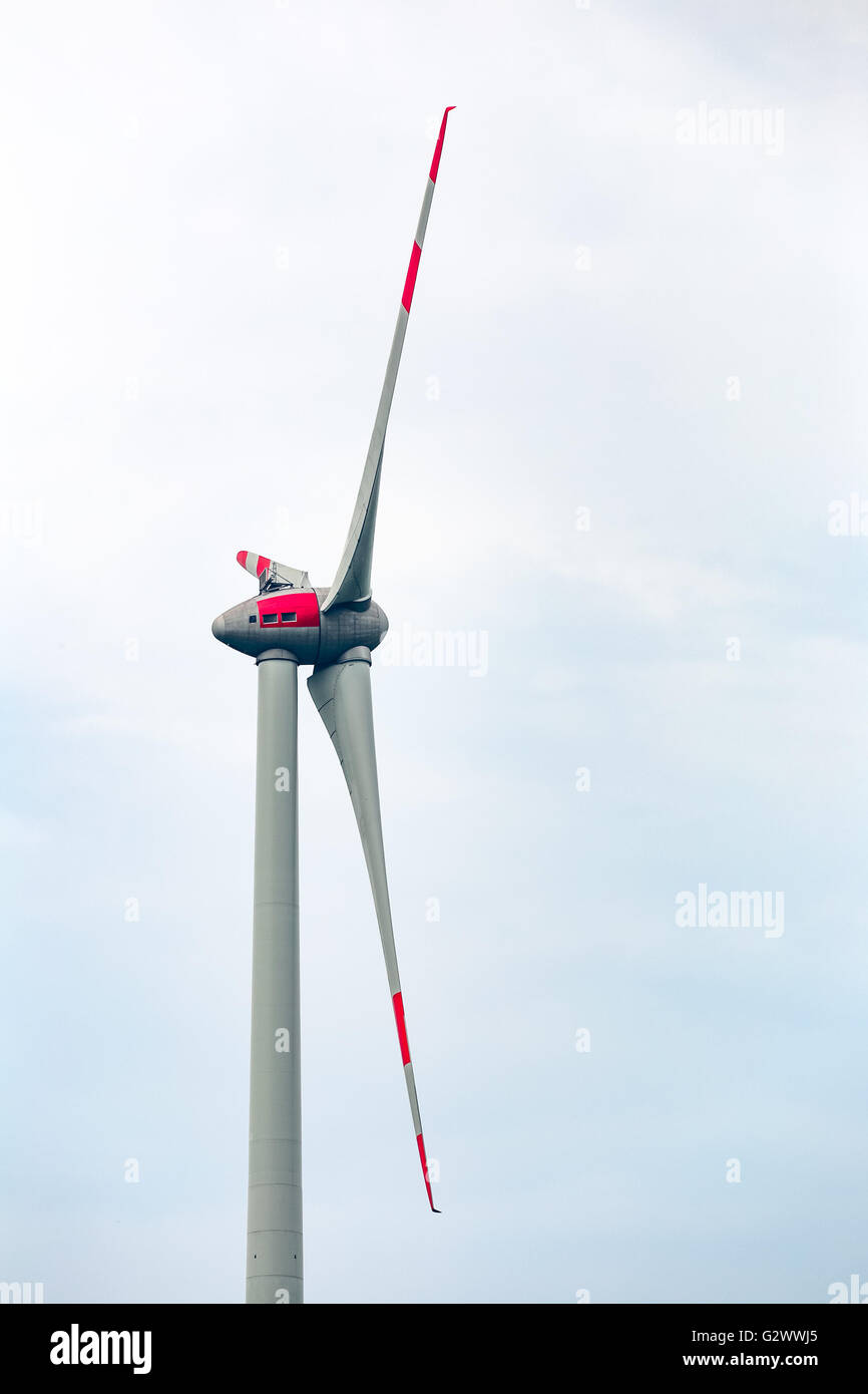 Closeup of generator windmill blades Stock Photo - Alamy