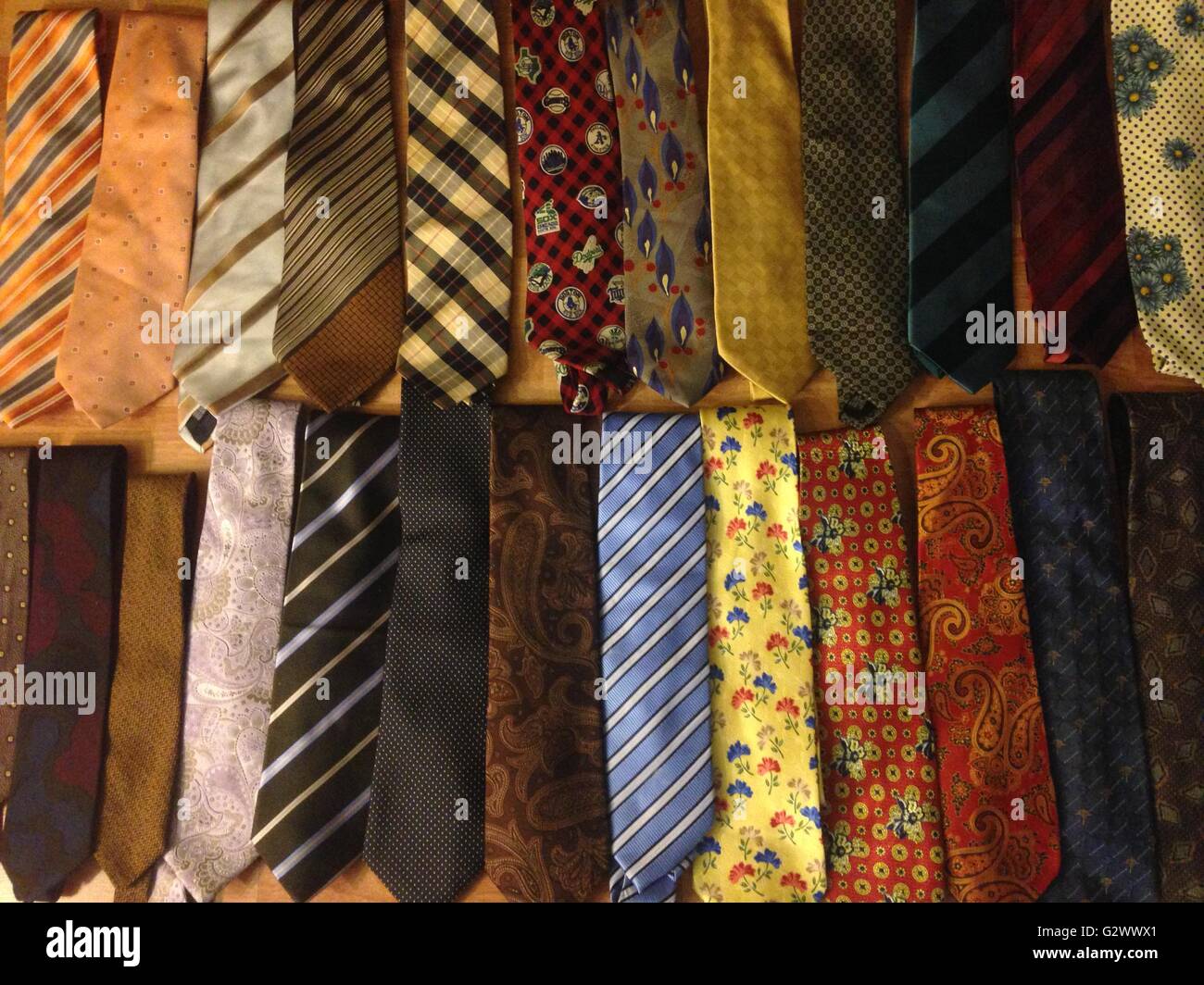 Vintage ties hi-res stock photography and images - Alamy