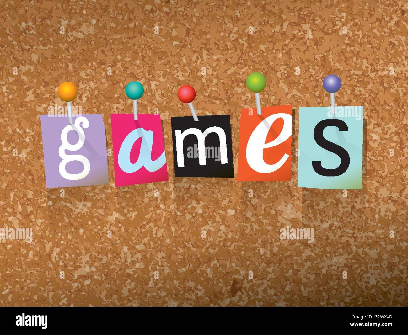 Word games Stock Vector Images - Alamy