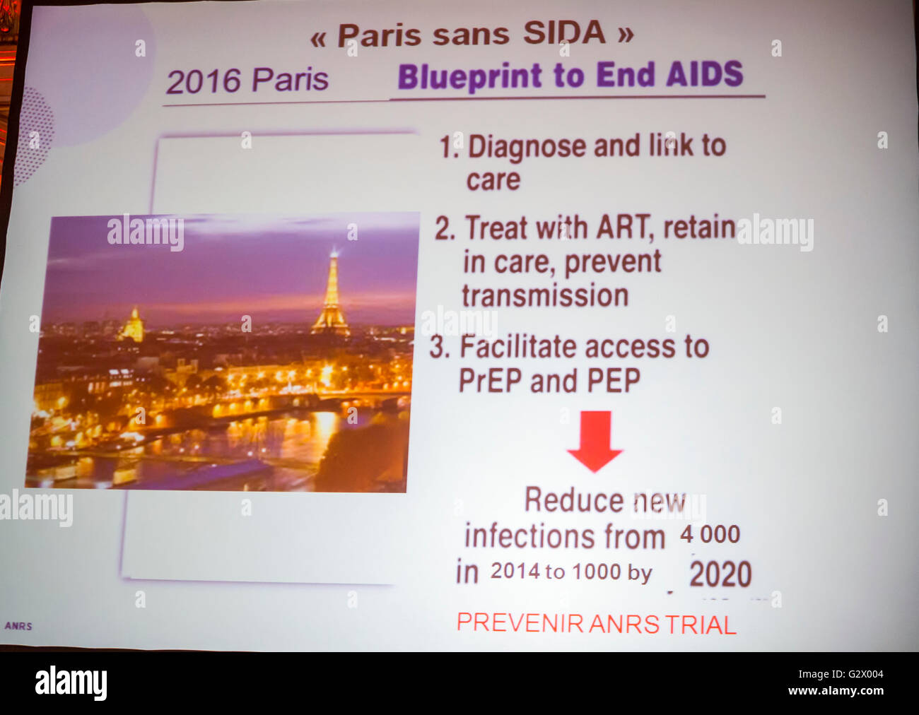 Paris, France, "Paris sans SIDA" (Paris without AIDS Project ...