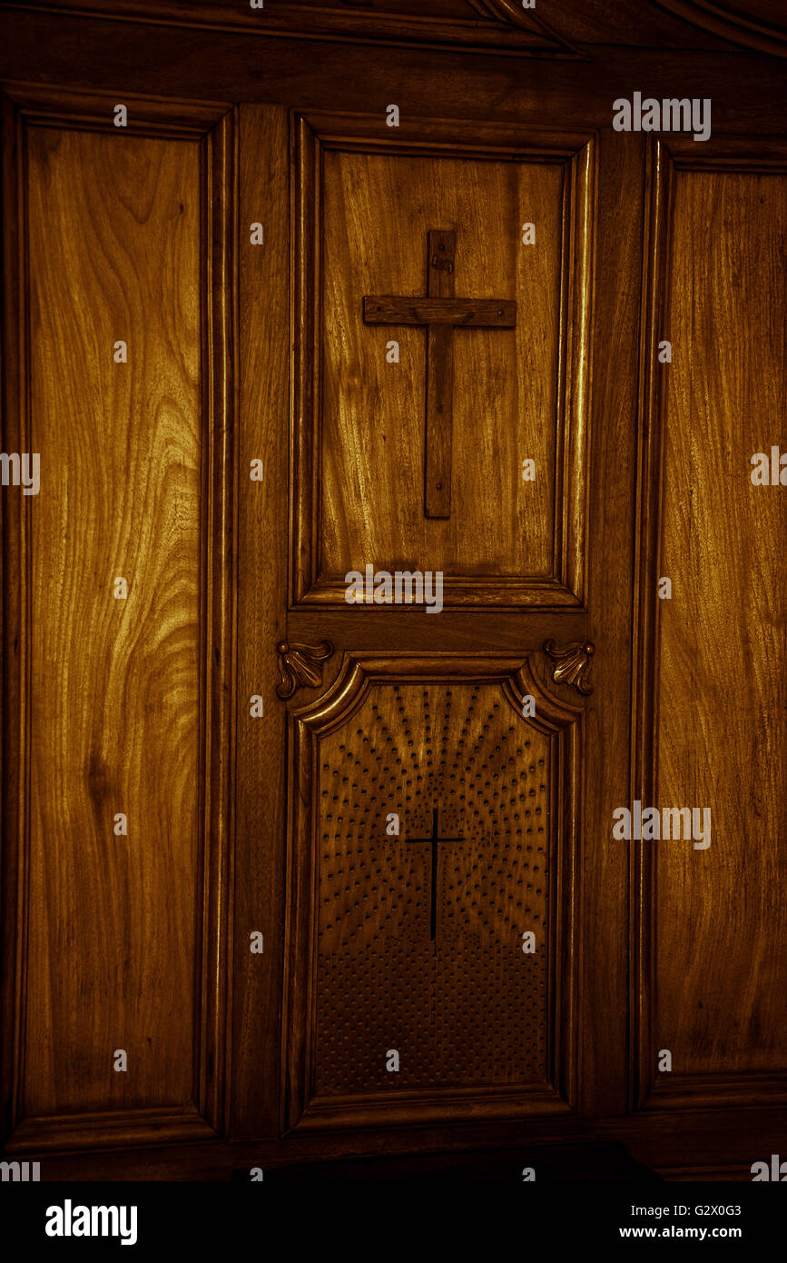 Traditional confessional hi-res stock photography and images - Alamy