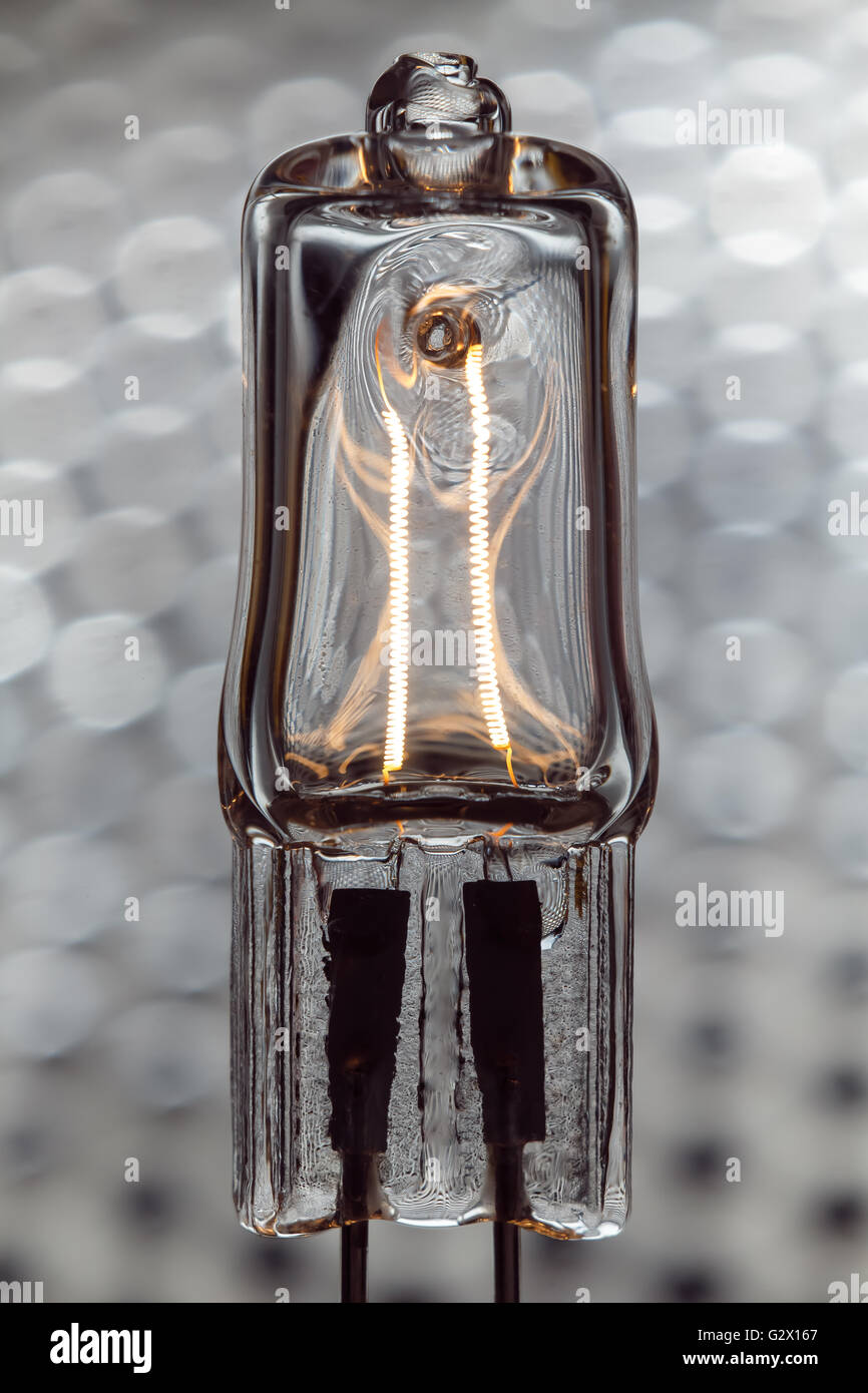 Halogen lamp powered Stock Photo - Alamy