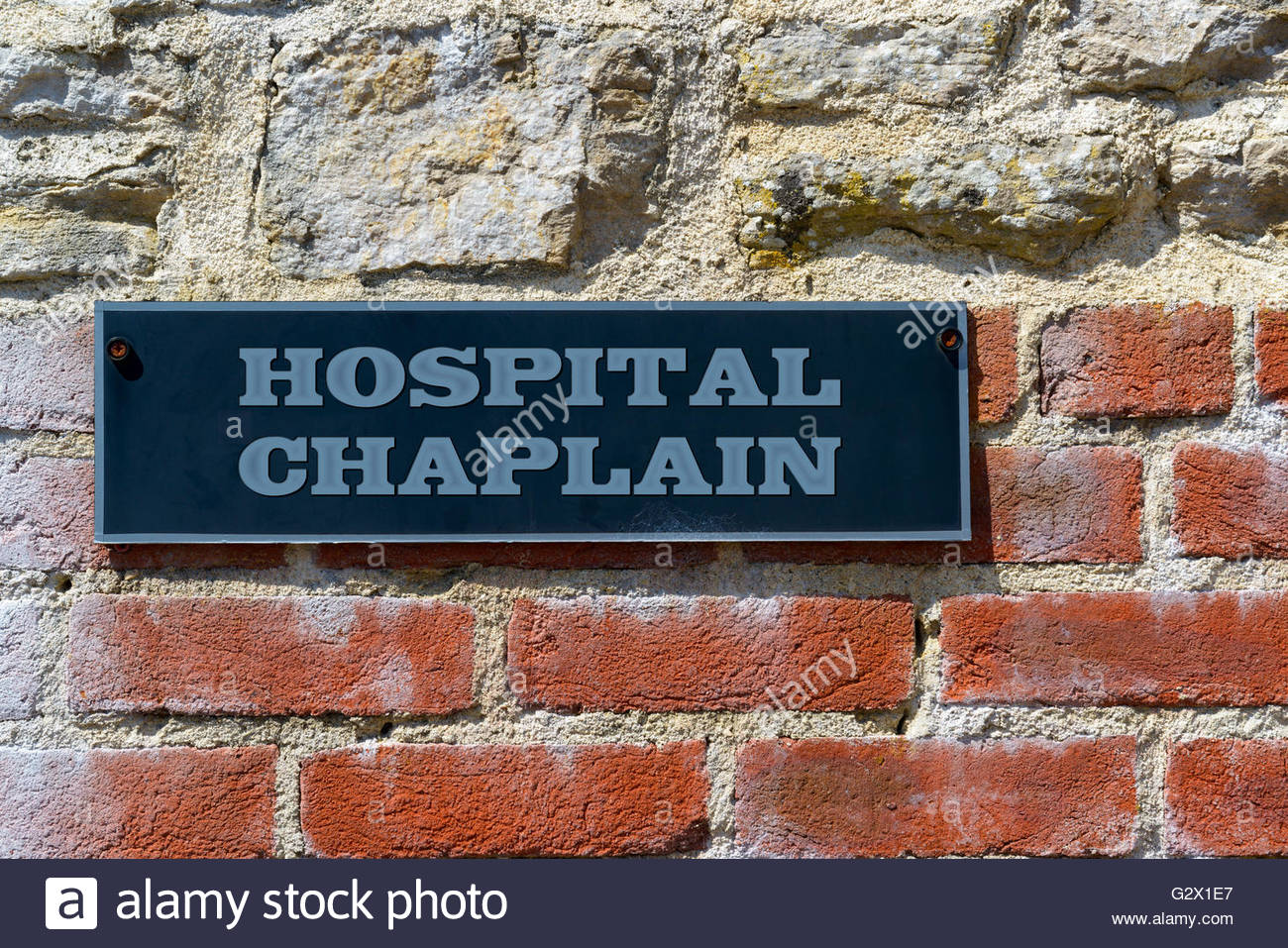 Chaplain Hospital High Resolution Stock Photography and Images - Alamy