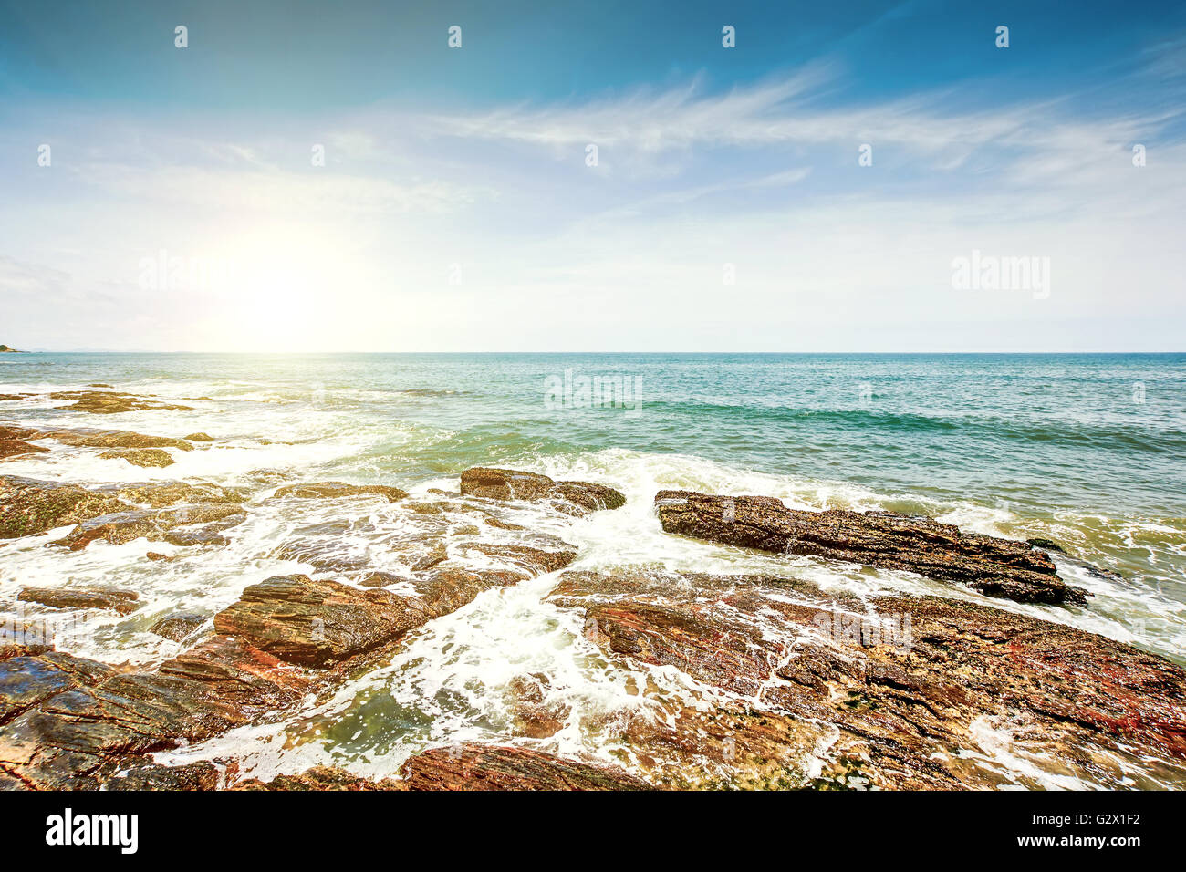 Marine natural scenery Stock Photo - Alamy