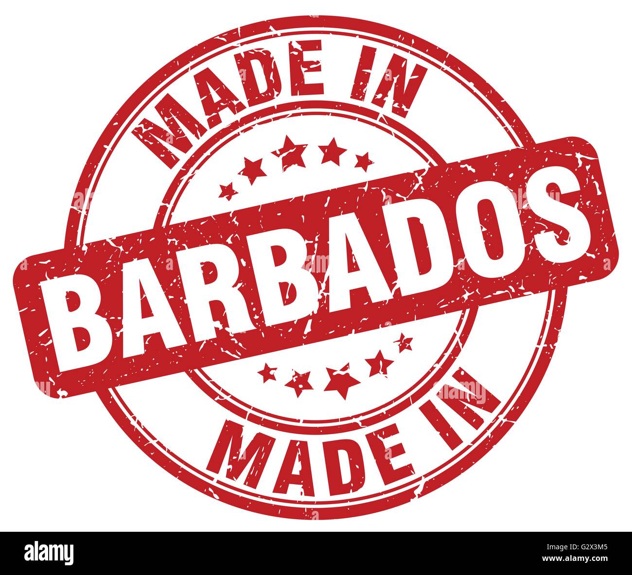 Made in barbados stamp hi-res stock photography and images - Alamy