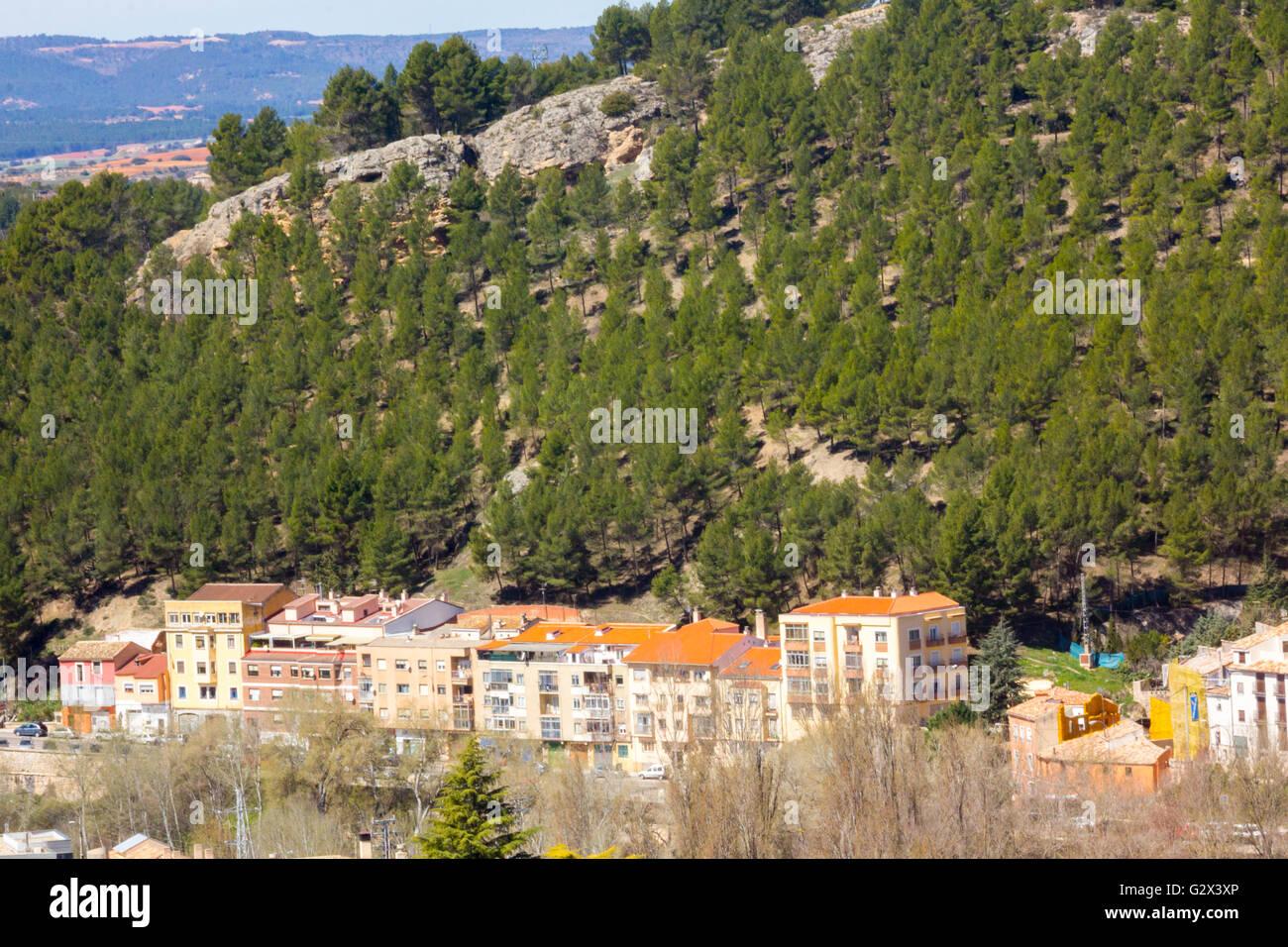 Aerial view of the monumental city of Cuenca, Spain Stock Photo - Alamy
