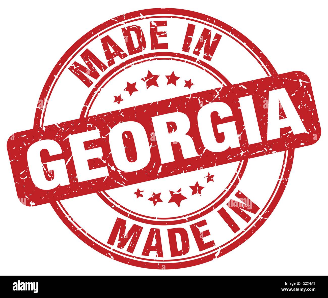 Made in georgia vector vectors hi-res stock photography and images - Alamy