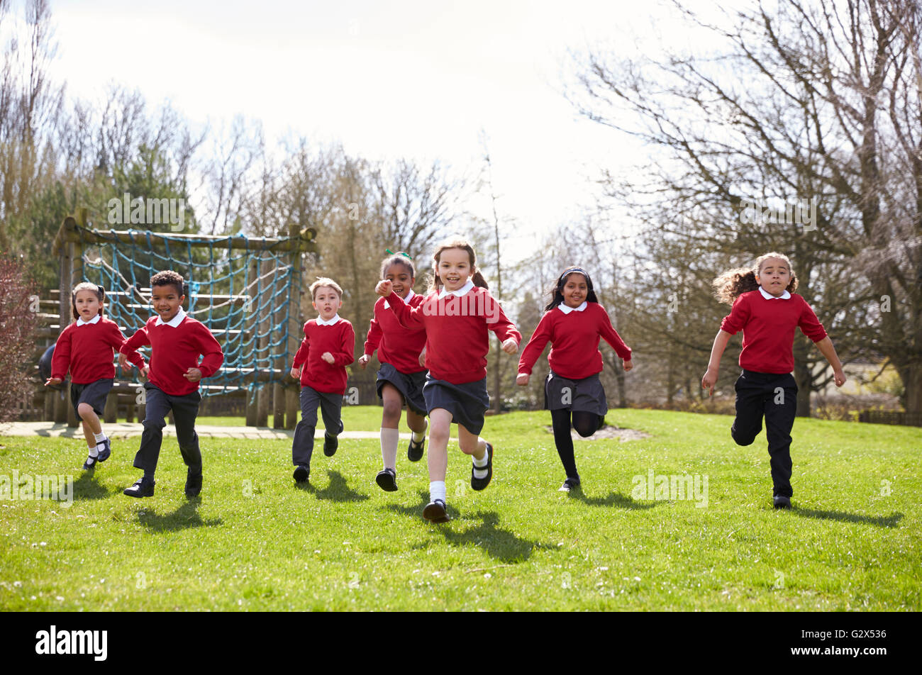 Primary school playground ethnic hi-res stock photography and images ...