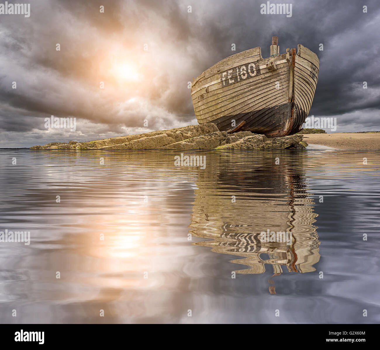 Calming reflections a time to reflect Stock Photo - Alamy