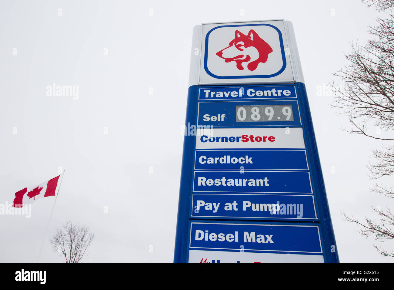 Husky Gas Station High Resolution Stock Photography and Images - Alamy