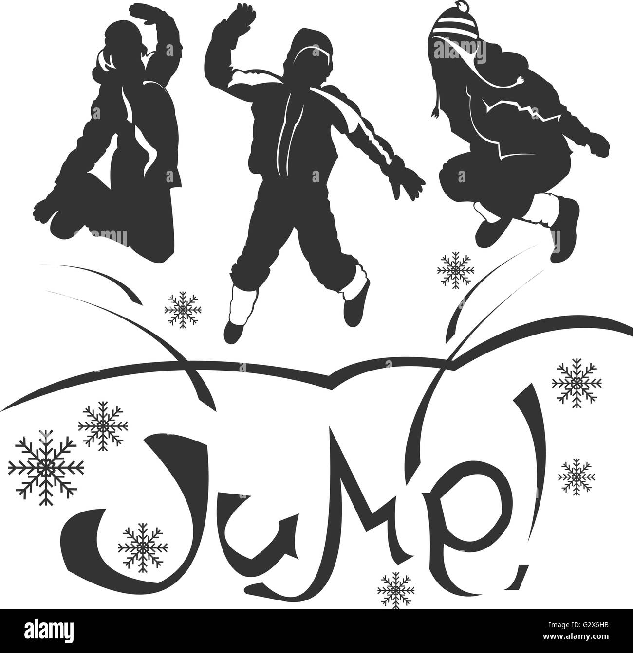 Spring jump Black and White Stock Photos & Images - Alamy