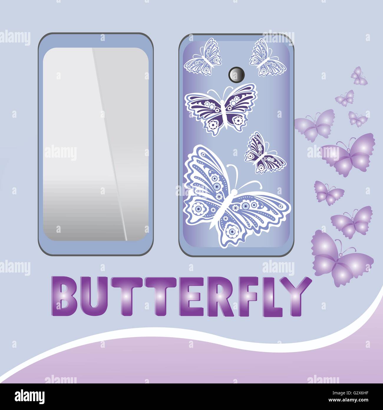 Smart butterfly Stock Vector Images - Alamy