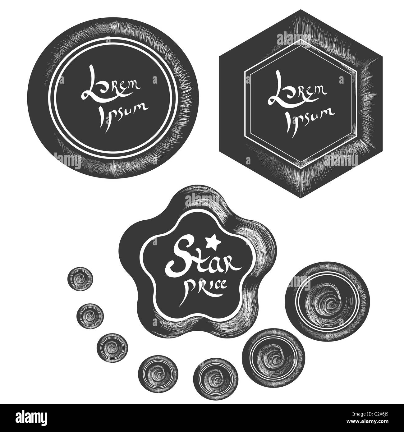 Badges and Lables part 3 Stock Vector Image & Art - Alamy