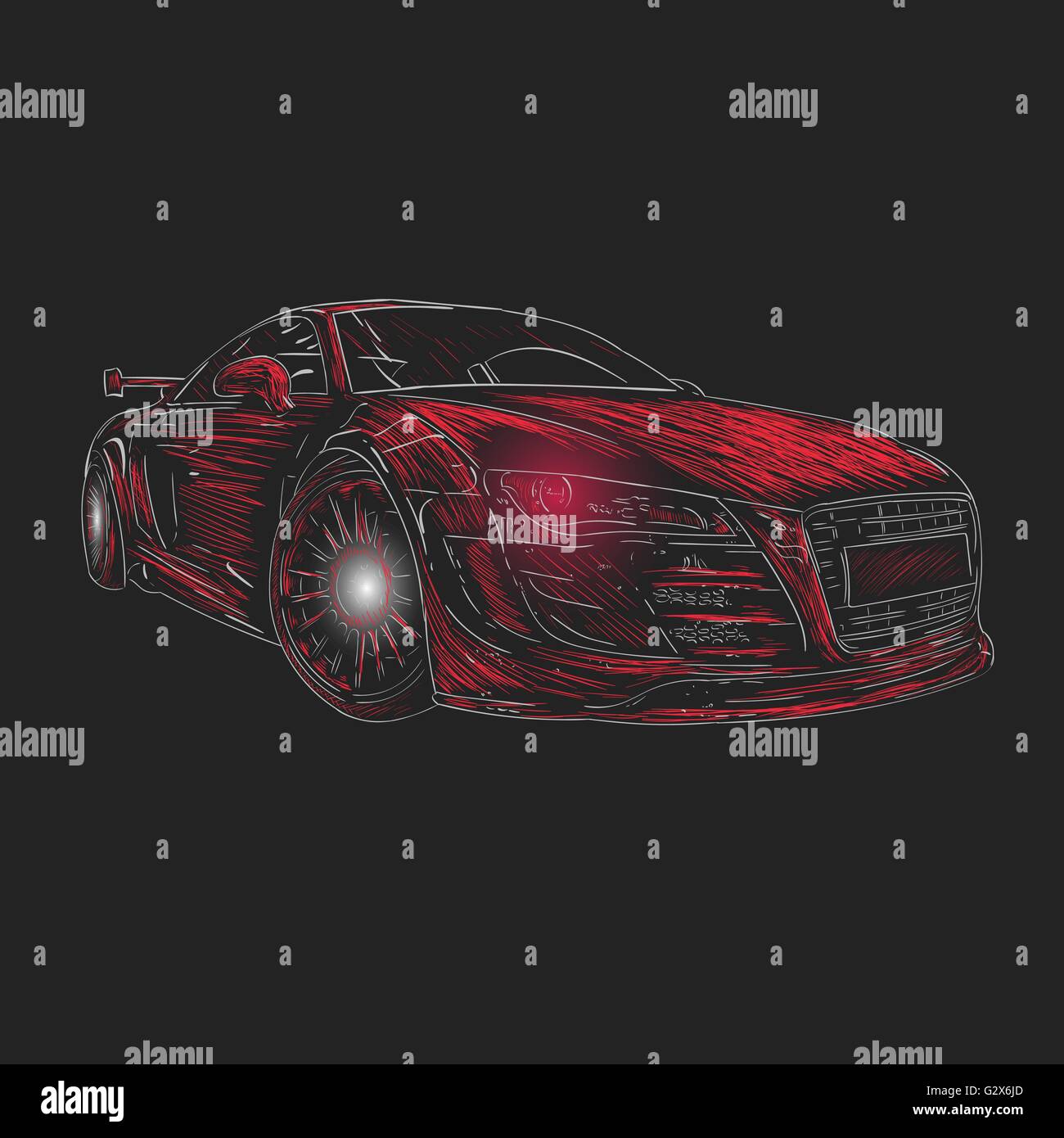 White line of chalk Stock Vector Images - Alamy