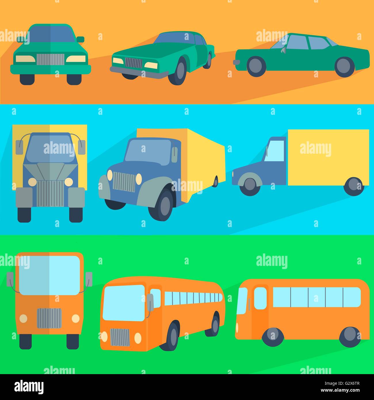 School bus pickup Stock Vector Images - Alamy