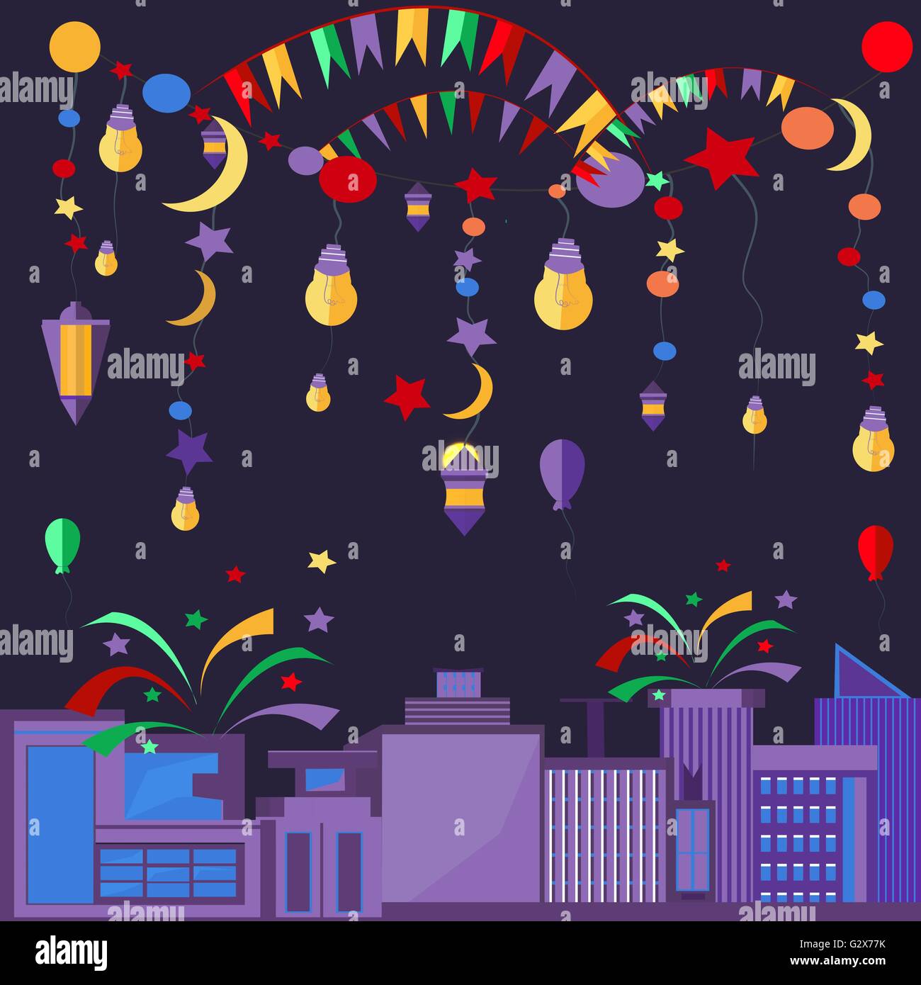 Festive red stars on Stock Vector Images - Alamy