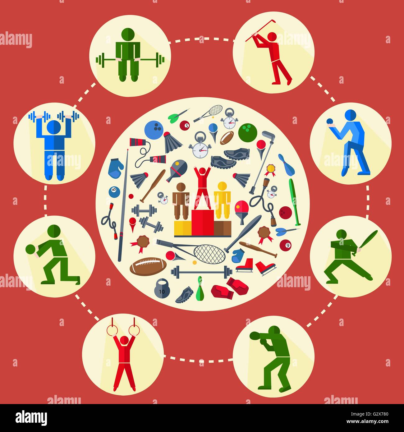 Cue jump Stock Vector Images - Alamy