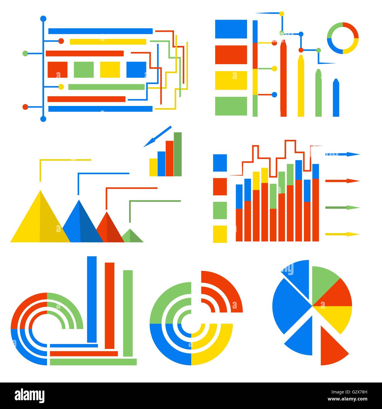 Stacked bar charts Cut Out Stock Images & Pictures - Alamy