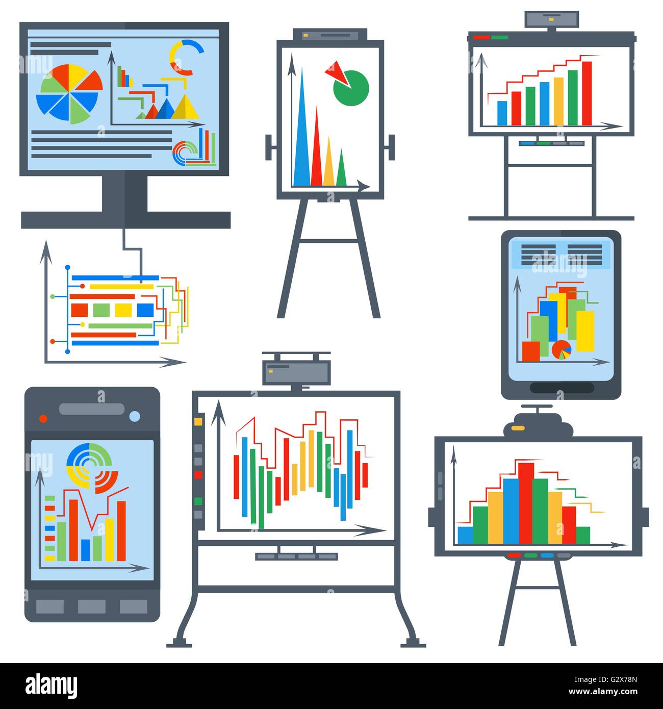 Stacked bar charts hi-res stock photography and images - Alamy