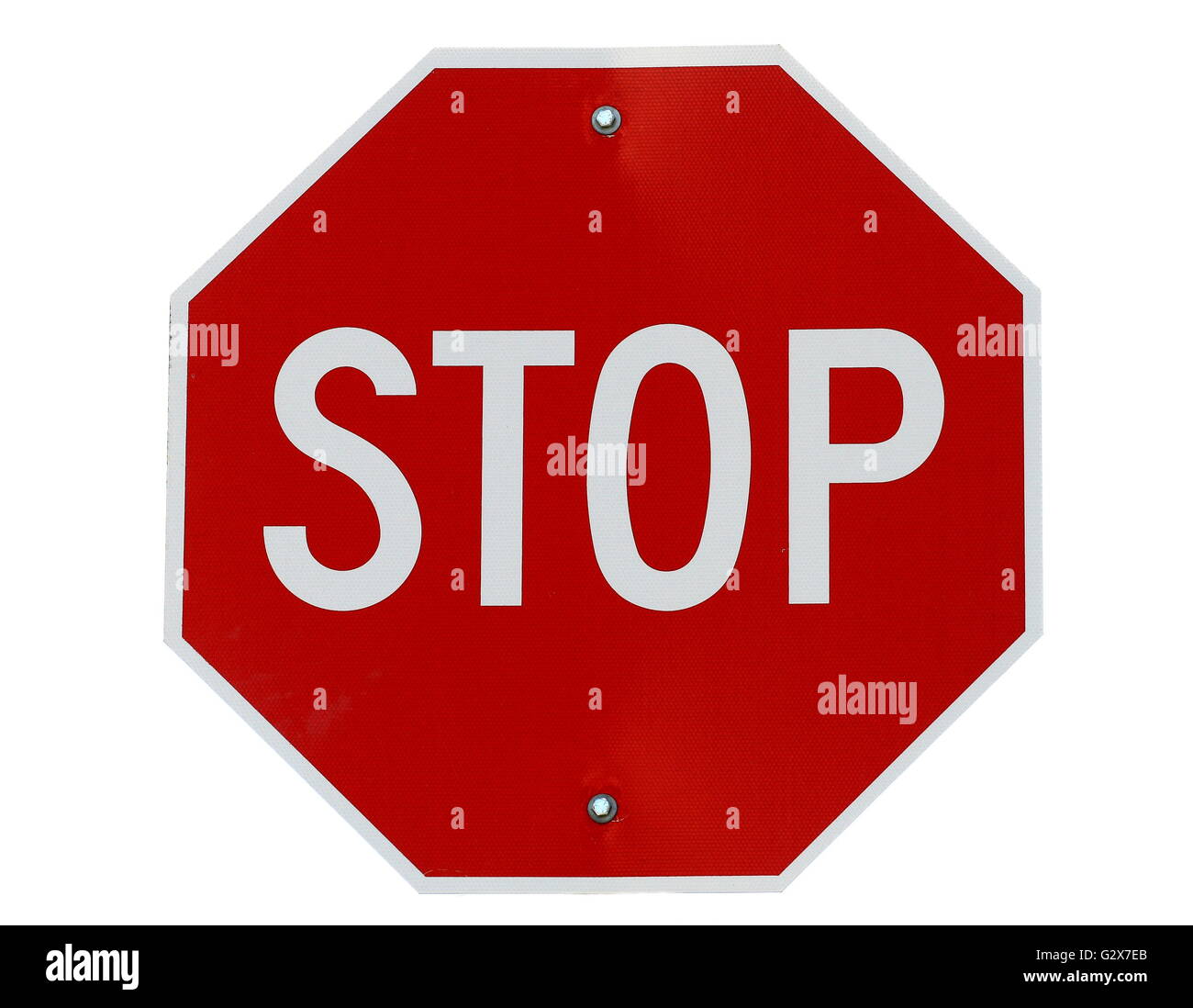 Stop sign shape Cut Out Stock Images & Pictures - Alamy