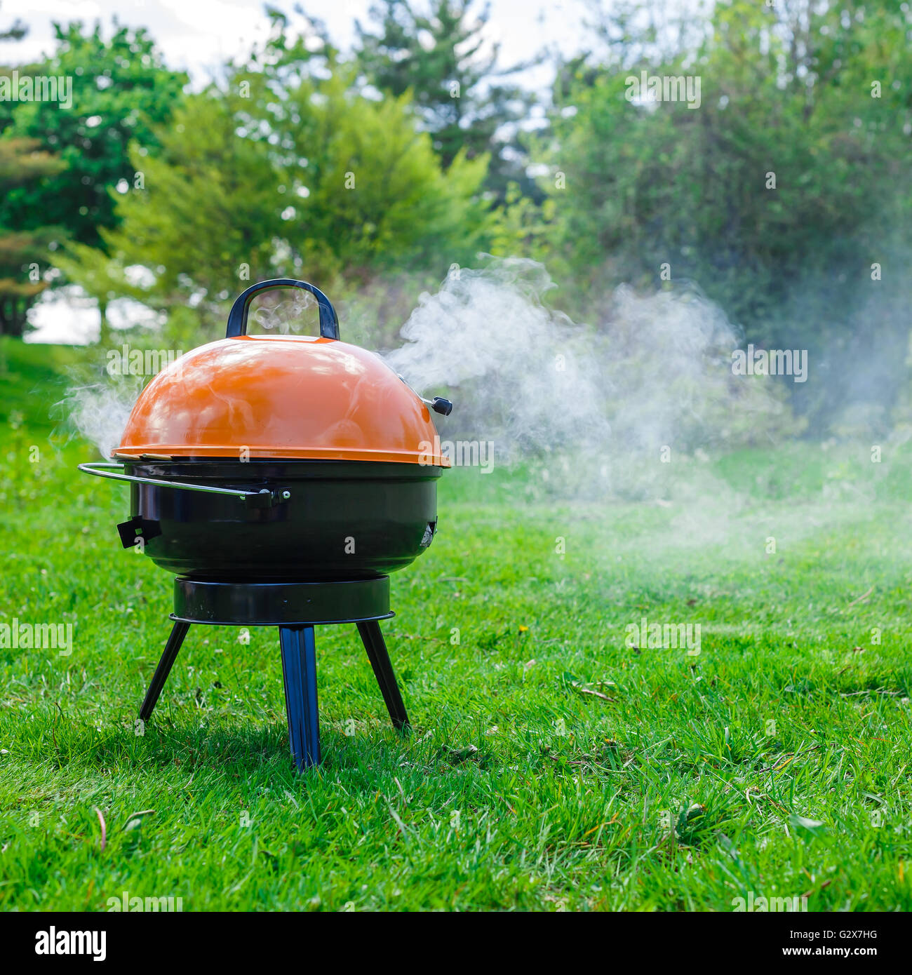 Lawn grill hi-res stock photography and images - Alamy