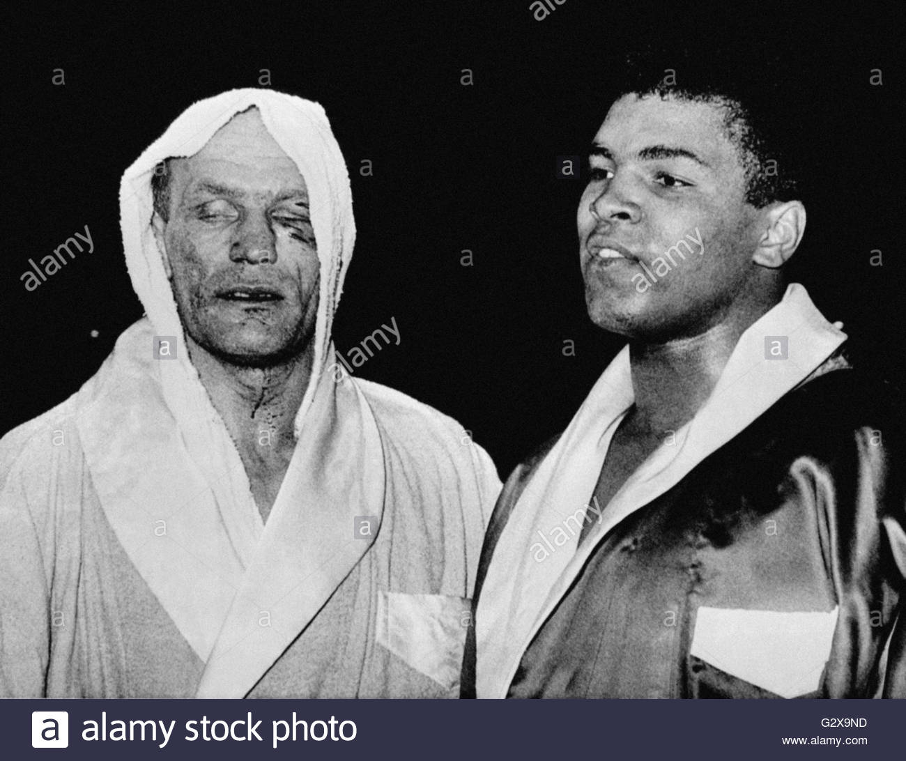 Henry Cooper Cassius Clay 1963 Stock Photos & Henry Cooper Cassius Clay ...