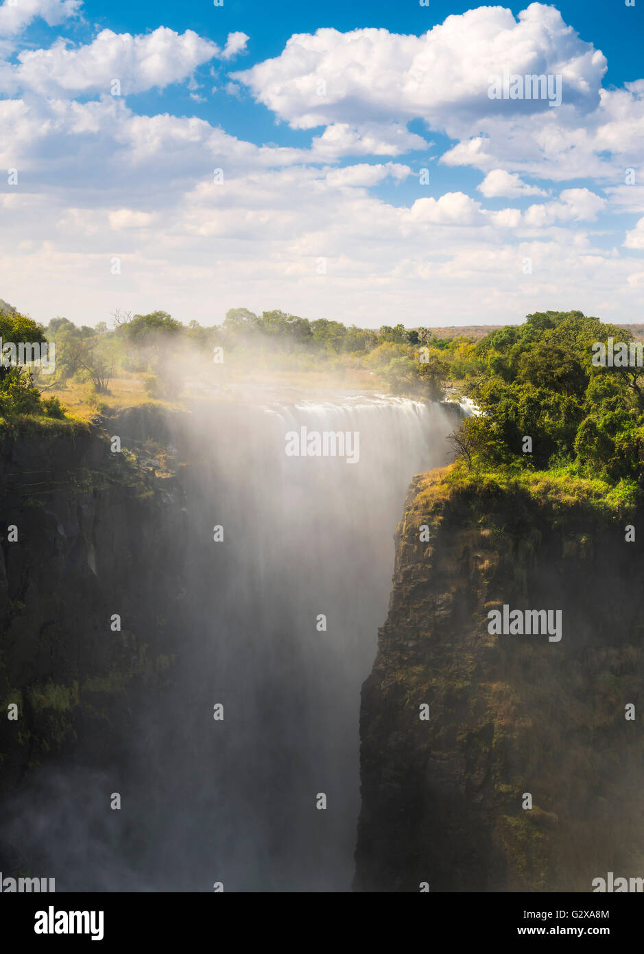 Devils cataract victoria falls zimbabwe hi-res stock photography and ...