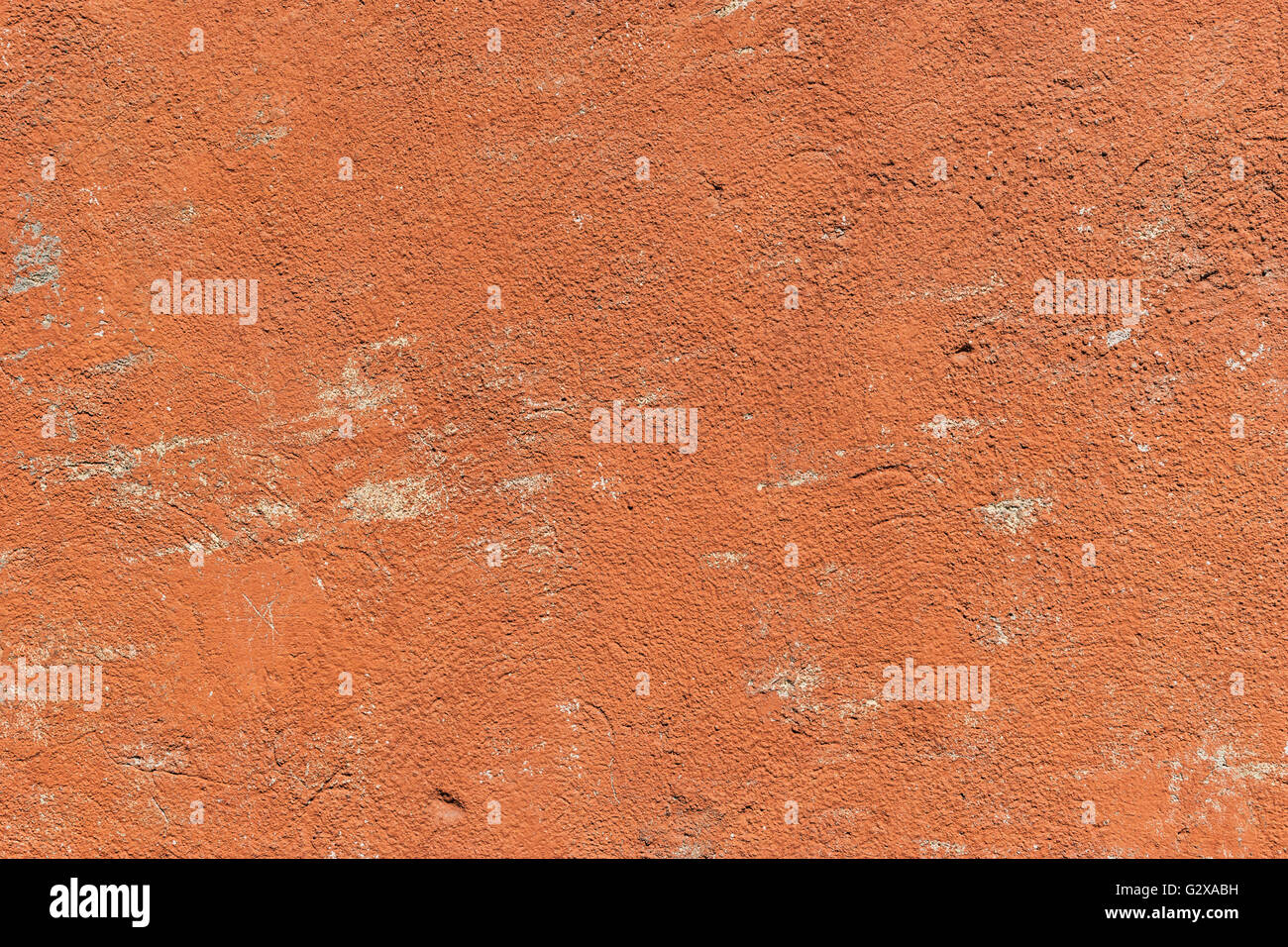 Details of a old concrete wall in orange color Stock Photo - Alamy
