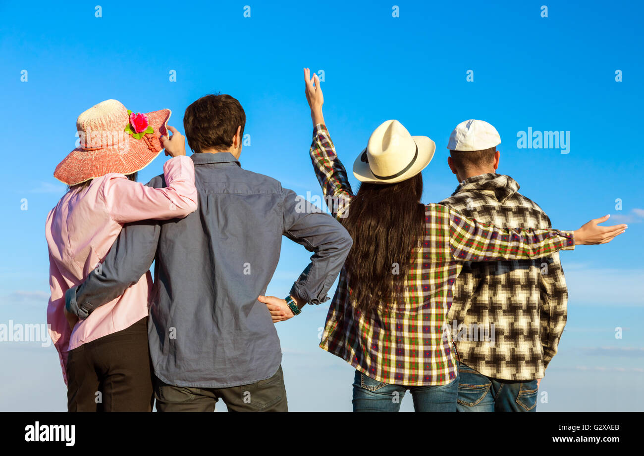 Group of People Having Fun Together Stock Photo - Alamy