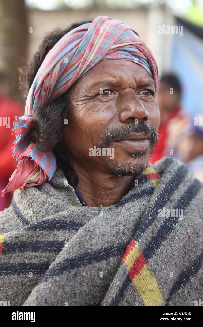 portrait of a bengali villager Stock Photo - Alamy