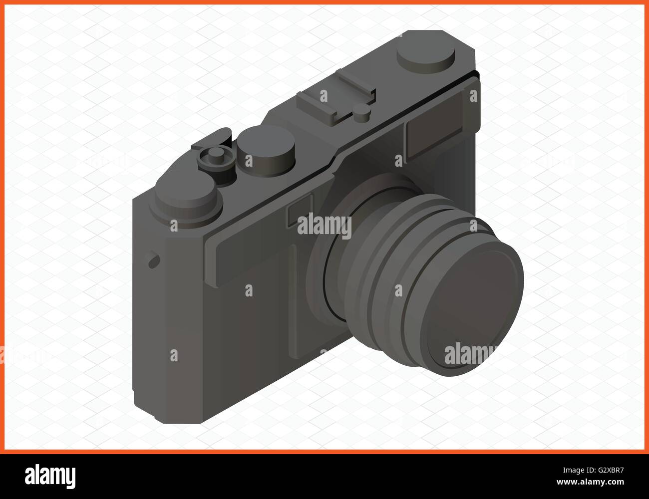 photocamera isometric flat vector 3d Stock Vector Image & Art - Alamy