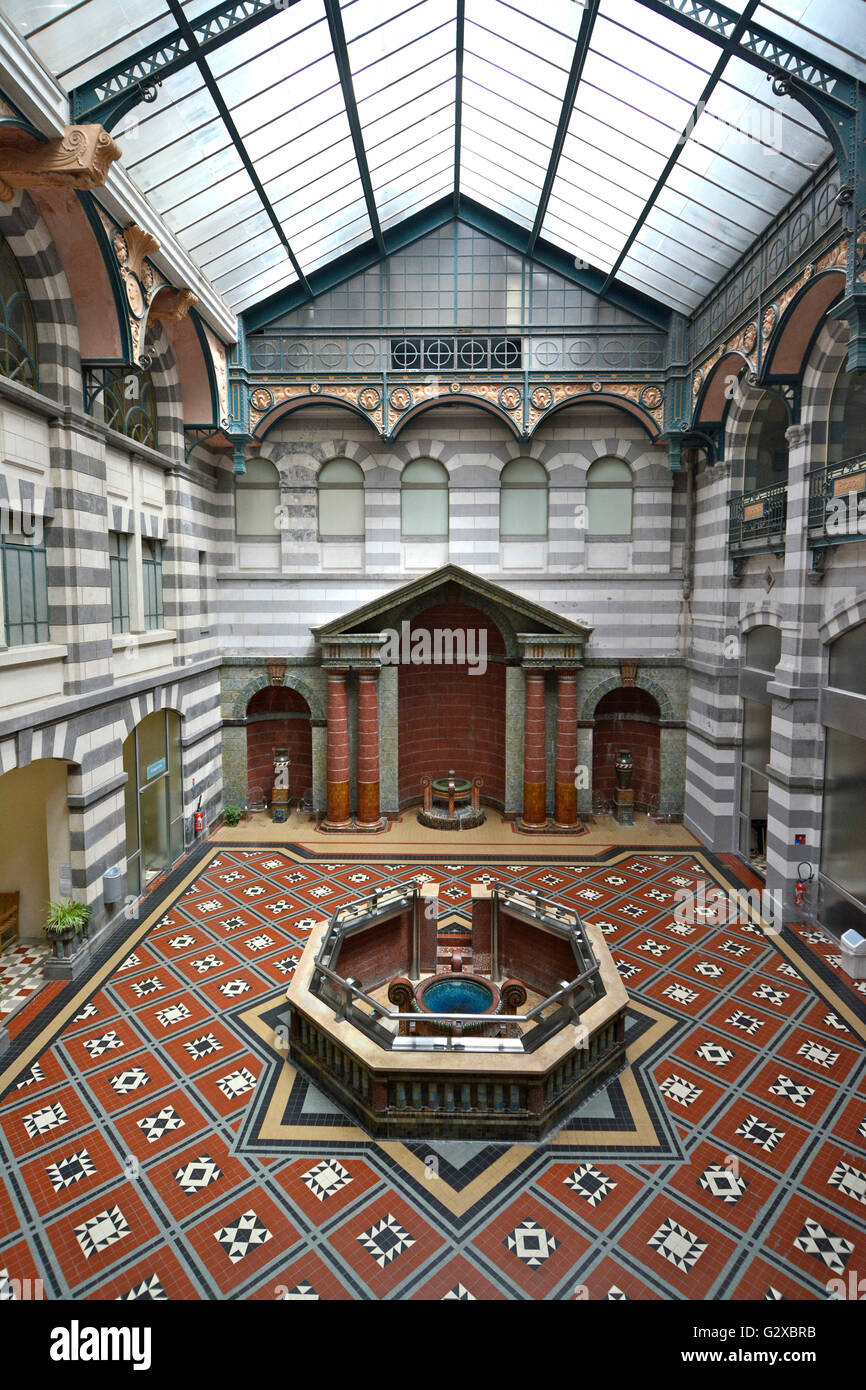 Hall des Sources, spa, Le Mont-Dore, Département Puy-de-Dôme, Auvergne ...