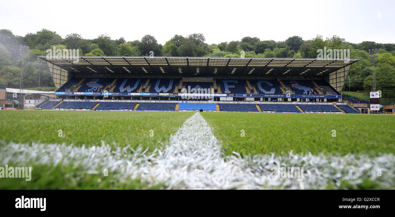 A general view inside Adams Park before the 2017 UEFA Women's European ...