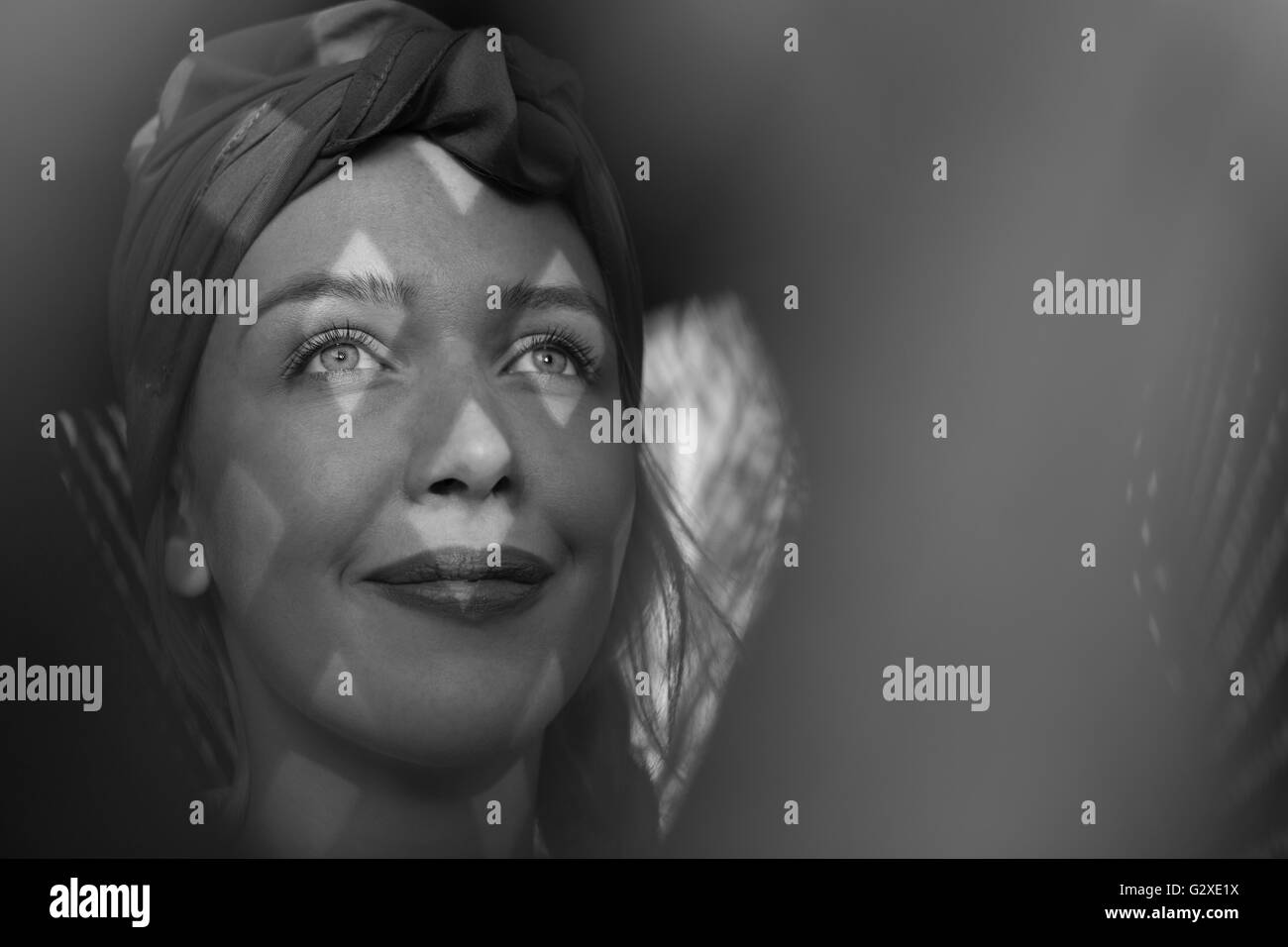 Shade tree in autumn Black and White Stock Photos & Images - Alamy