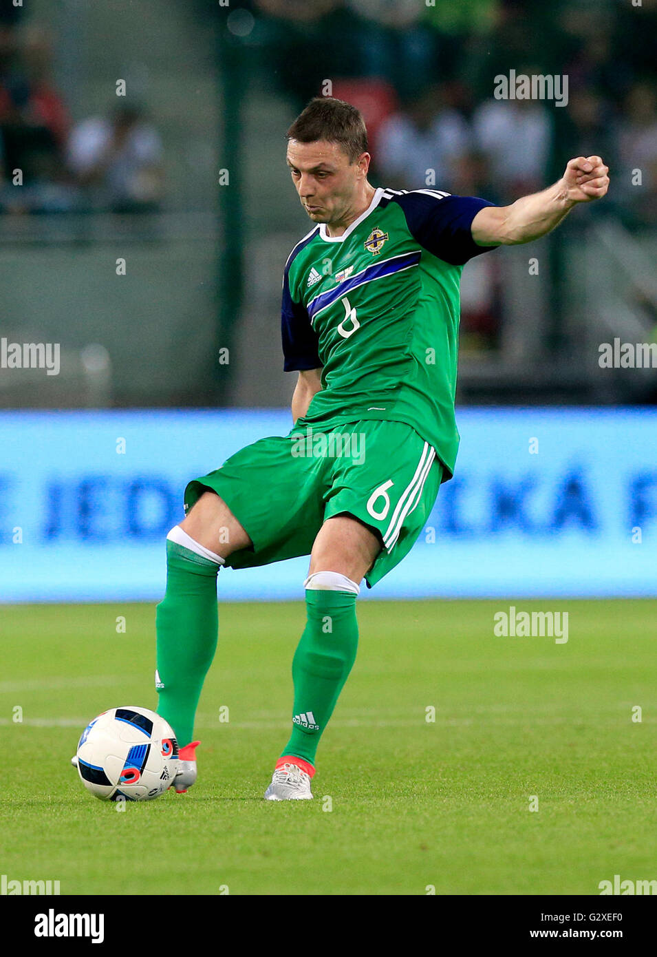 Northern Ireland's Chris Baird during the International Friendly match ...