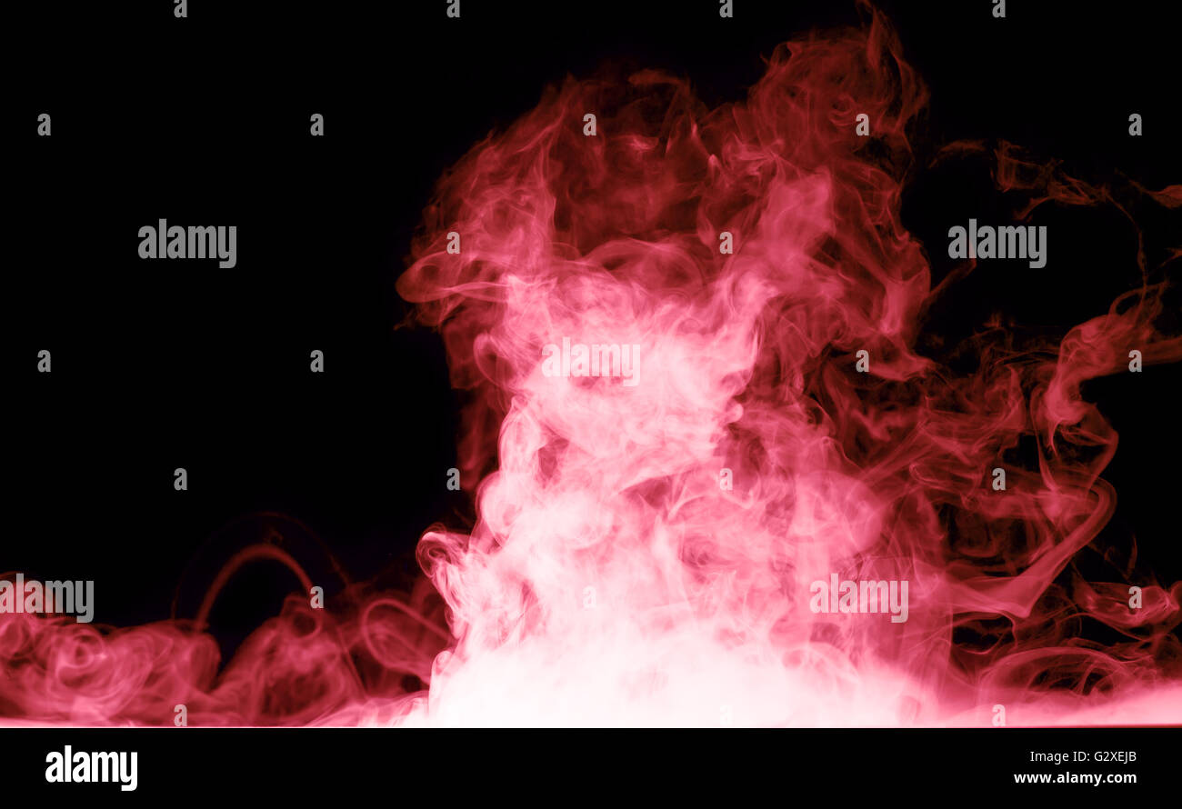Black and red smoke hi-res stock photography and images - Alamy
