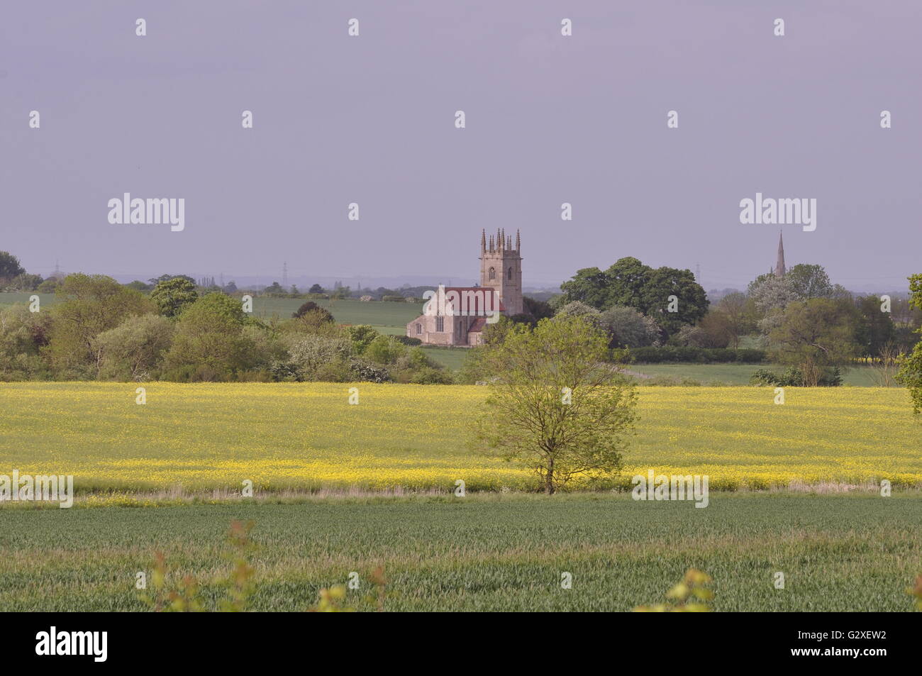 St Andrew's church Sempringham Lincolnshire, UK Stock Photo - Alamy