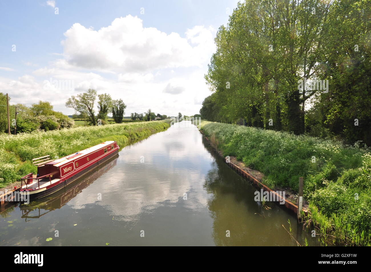 Narrow boat on river ouse hi-res stock photography and images - Alamy
