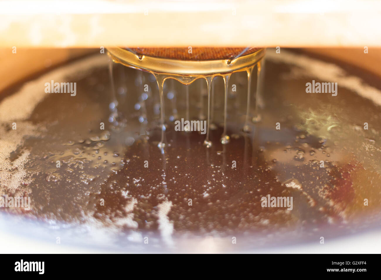 Honey making process hi-res stock photography and images - Alamy