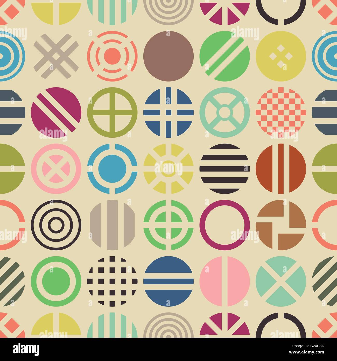 Geometric background circular shapes Stock Vector Images - Alamy