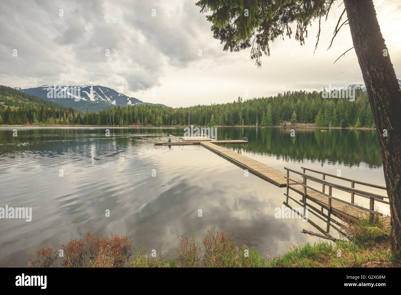 Lost Lake in Whistler, BC Stock Photo - Alamy