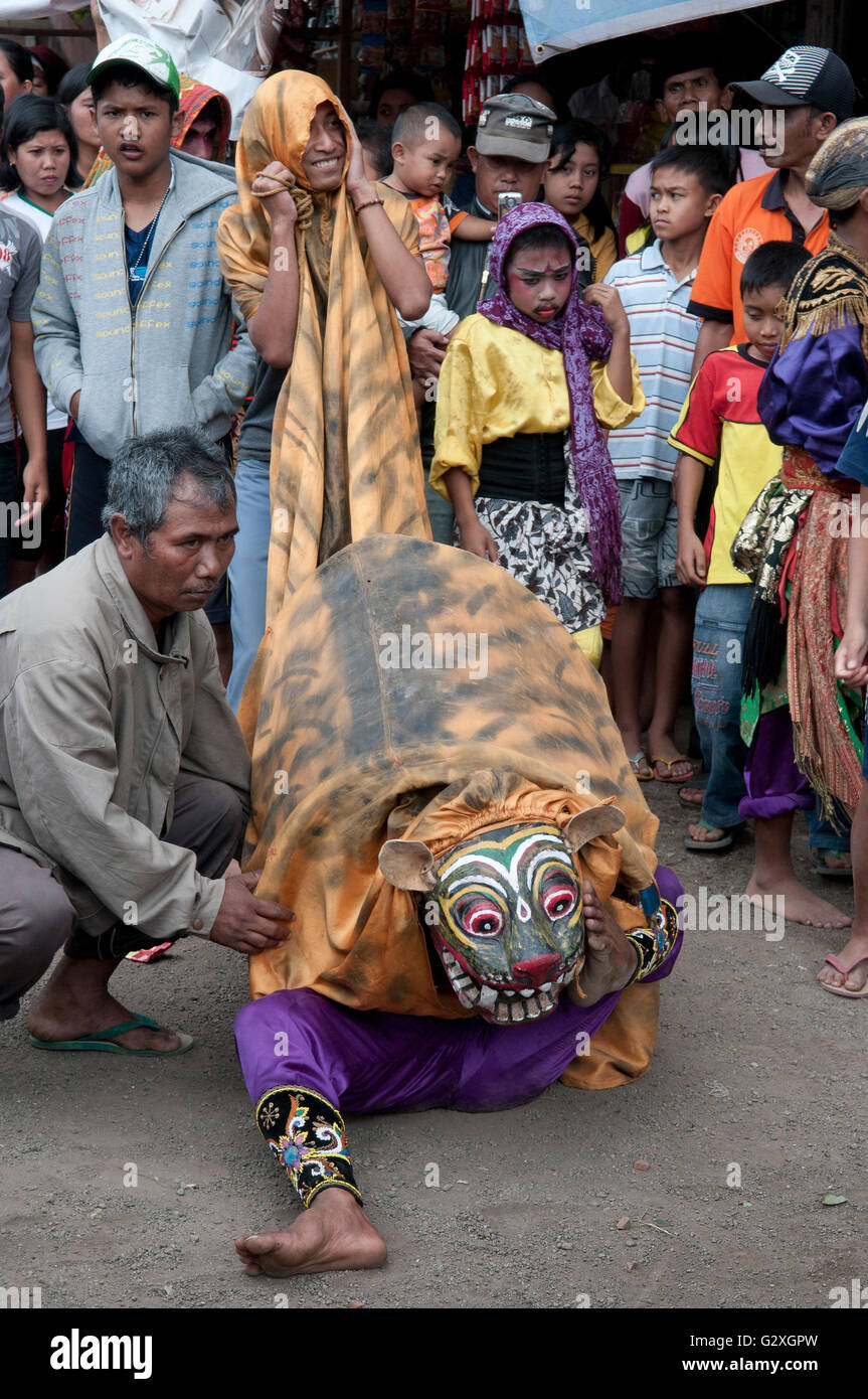 Java village hi-res stock photography and images - Alamy