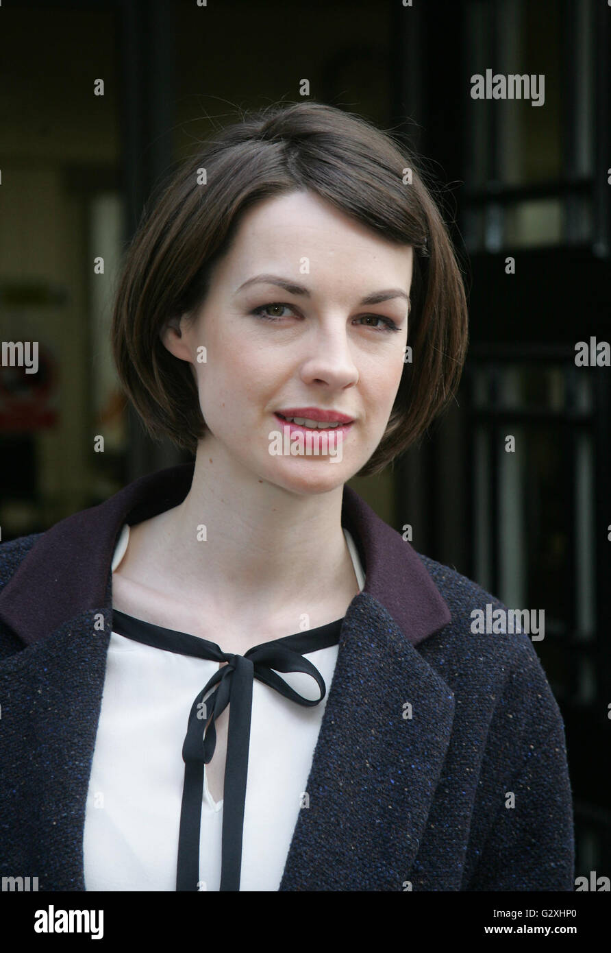 London, UK, 30/01/2013: Jessica Raine seen at the BBC radio two studios ...