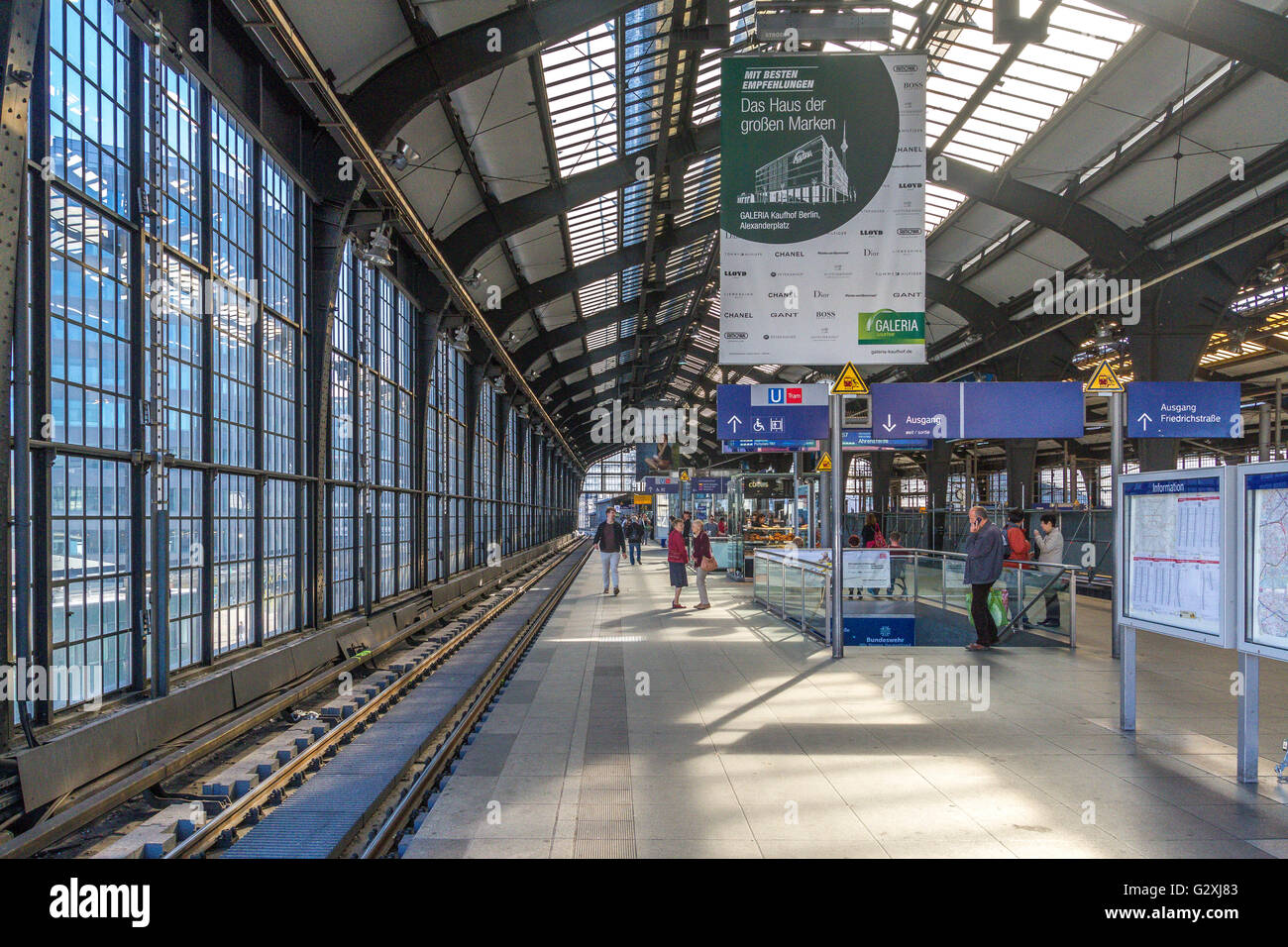 Berlin alexanderplatz station hi-res stock photography and images - Alamy