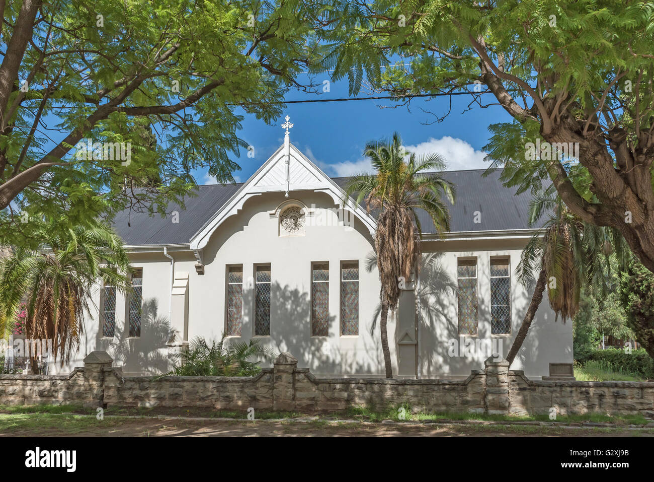 The St. Peters Anglican Church in Cradock, a medium sized town in the ...