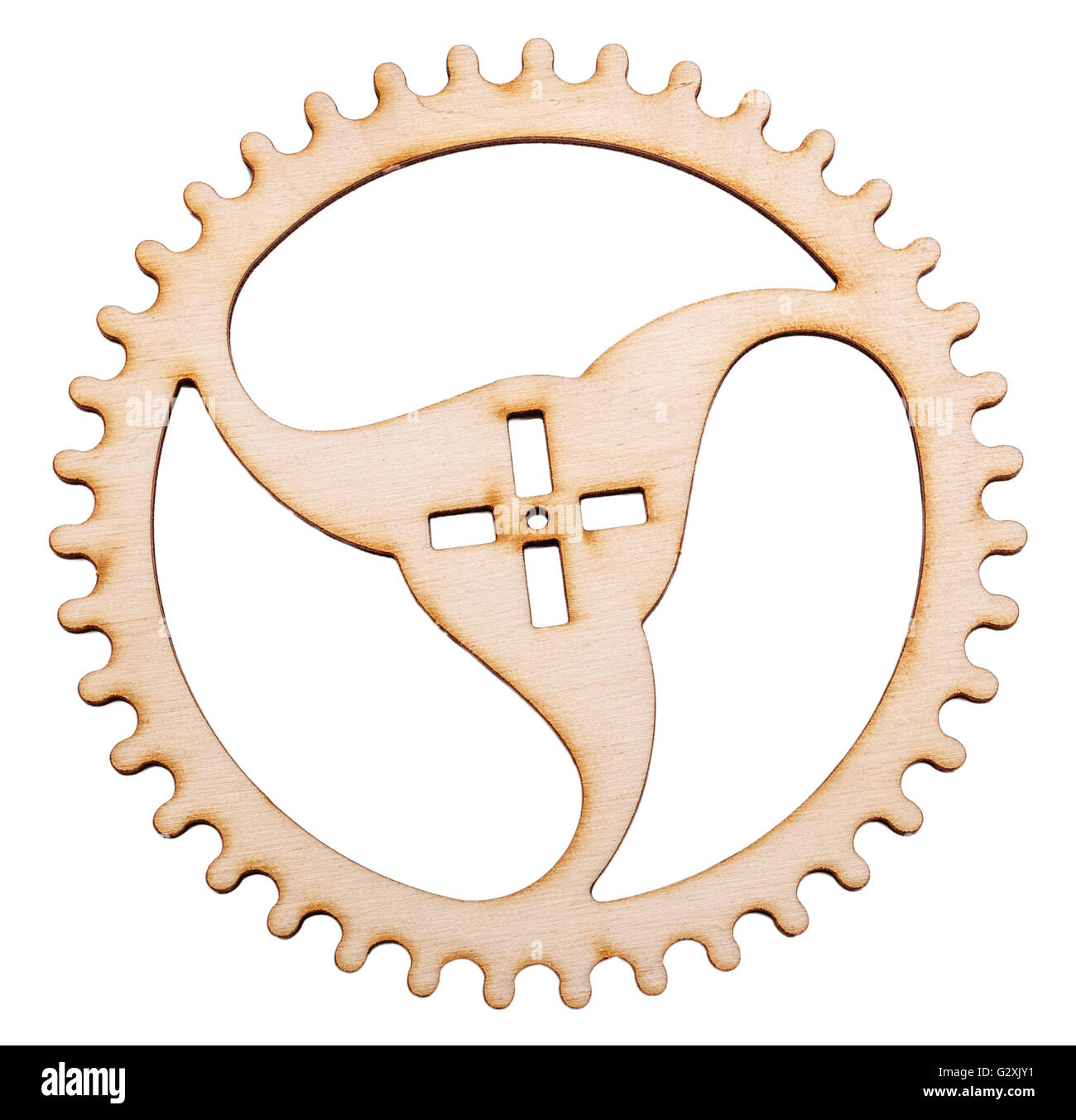 gear Isolated on white background Stock Photo - Alamy